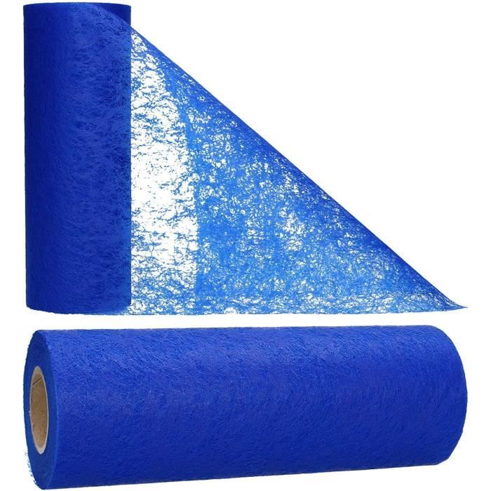 AmaCasa Chemin de Table Non tissé Courroie de Table Ruban de Table Non tissé Mariage Communion ...