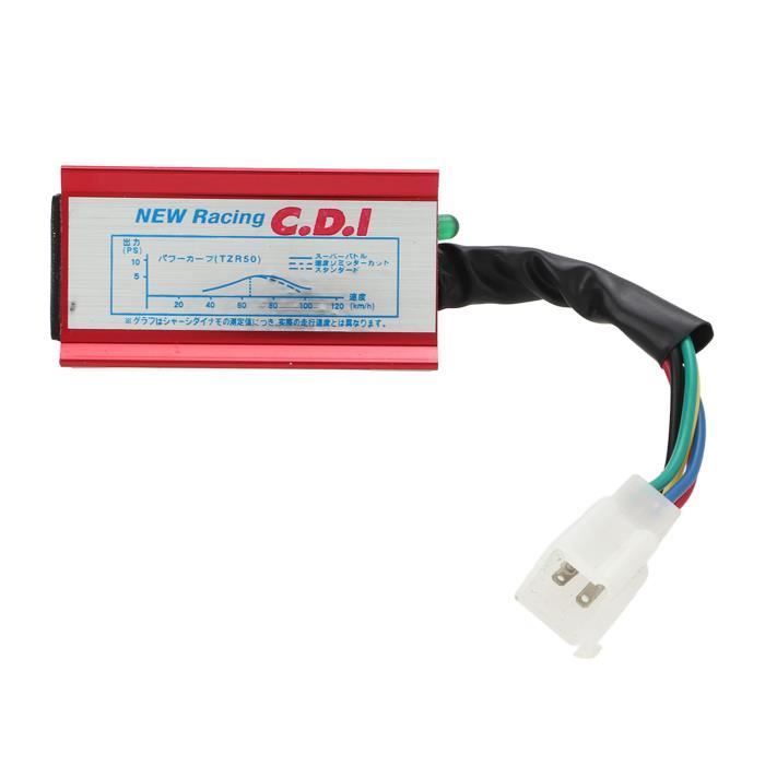 Surenhap Cdi Allumage Racing Cdi Box Module De Commande Rouge à 5