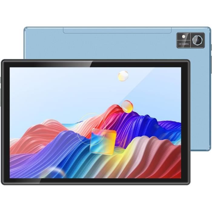 Tablette Tactile 10 Pouces, 4 Go Ram 64 Go Rom, 128 Go Extensible ...
