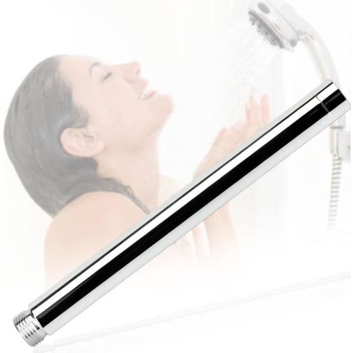 Bras De Douche Extension En Acier Inoxydable 20Cm Tube D'Extension De Douche G 1-2" Tube De ...