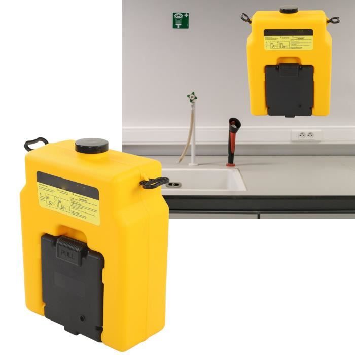 VBESTLIFE Station de lavage des yeux de 14 gallons Station de Lavage Oculaire d'urgence, Station ...