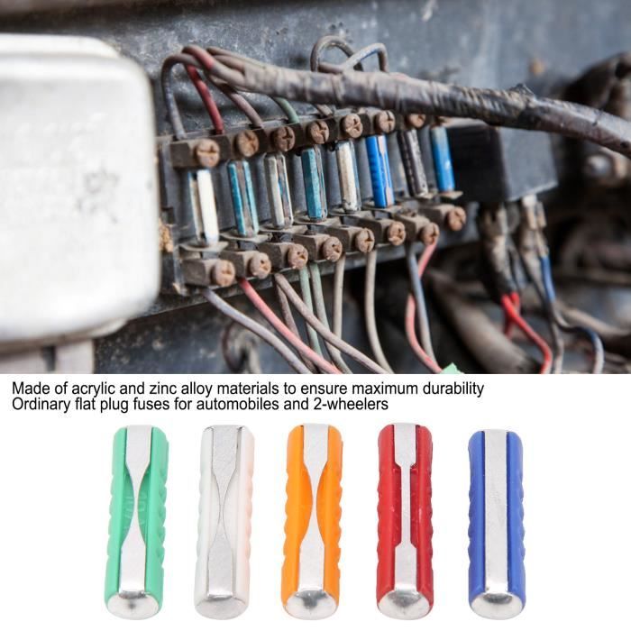 Fusible de voiture Kit de fusible torpille, fournitures industrielles ...