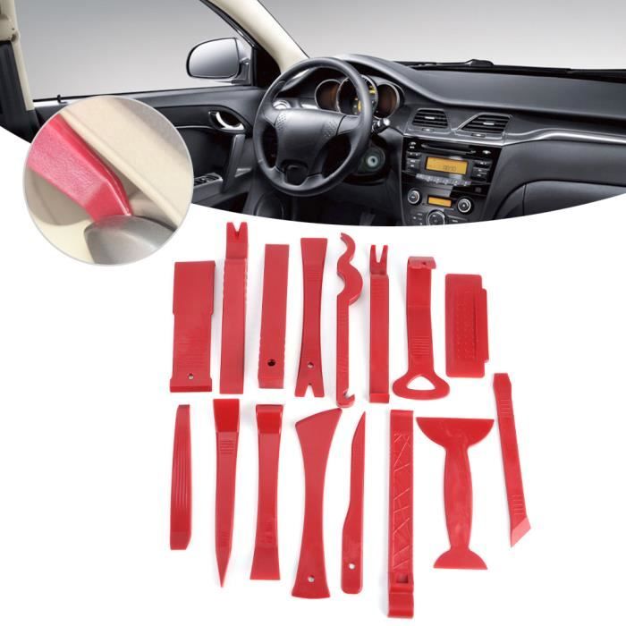 LIUX 16Pcs Kit D'Outils De Retrait De Garniture Intérieure Auto Kit D ...