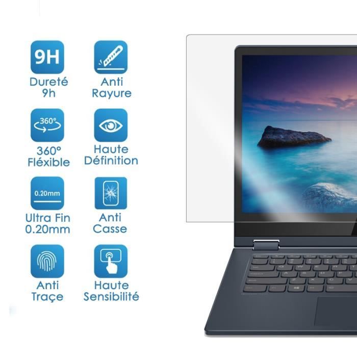 KARYLAX Film protection écran verre flexible 9H 0,2mm 14" pour ASUS ...