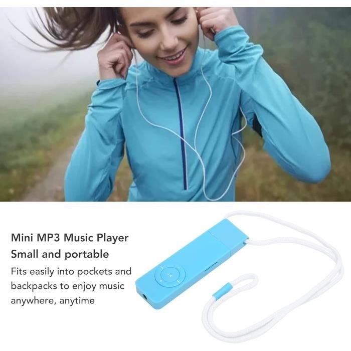 Lecteur Mp3 Usb 64G, Lecteur De Musique Portable Avec Écouteurs Haut ...