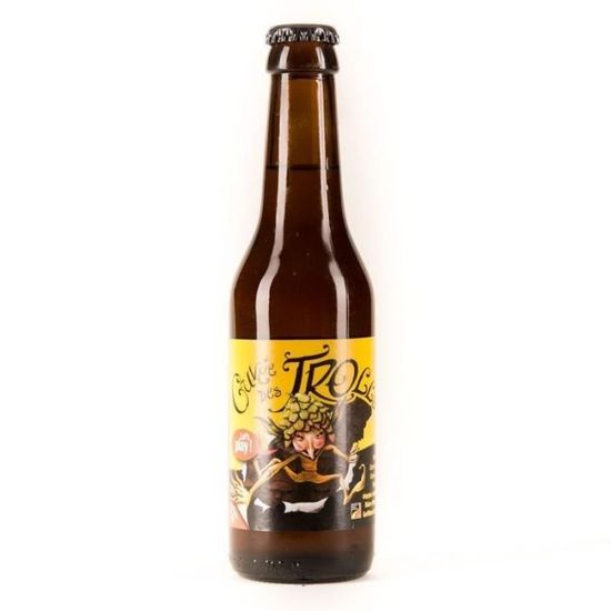 BRASSERIE DUBUISSON Cuvée des Trolles Bière Blonde - 25 cl - 7 % - La ...