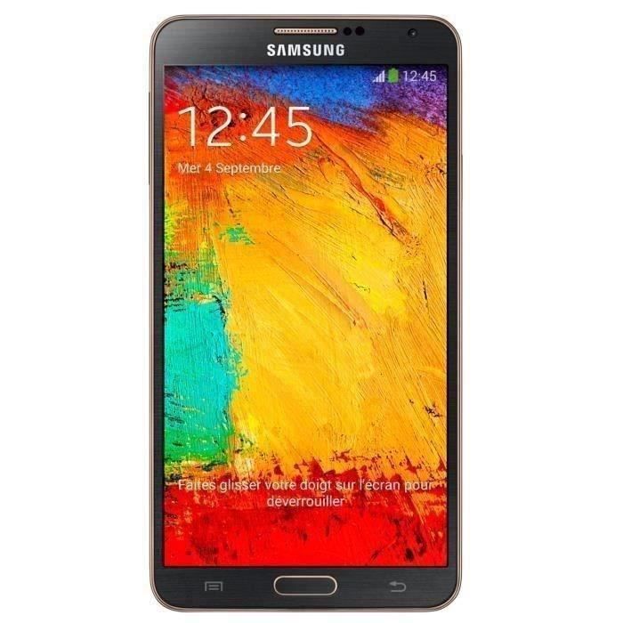 Samsung Galaxy Note 3 Black Gold - Reconditionné - Excellent état ...