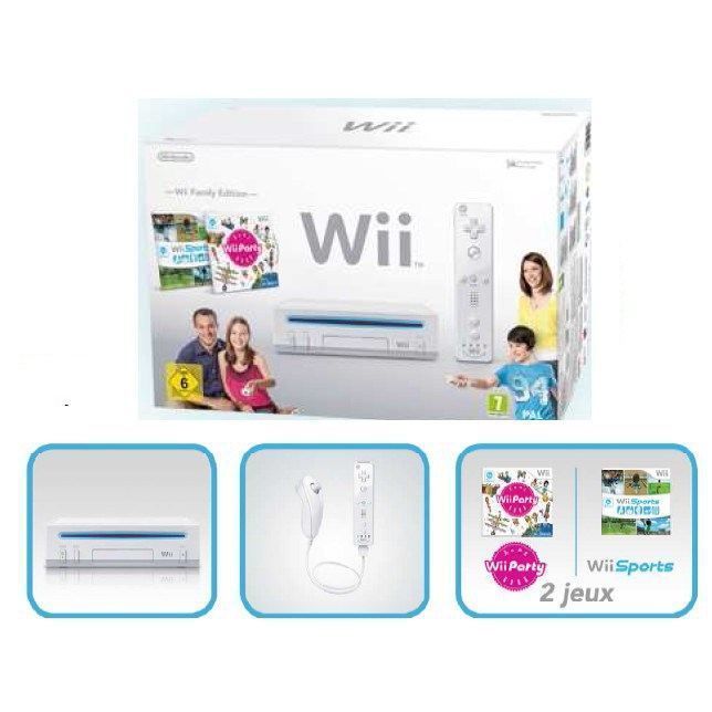 Destockage PACK Wii FAMILY EDITION - console wii au meilleur prix ...