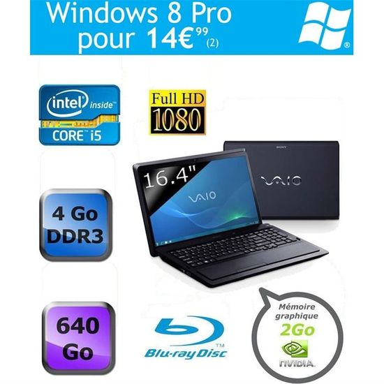 Sony VAIO VPC-F23M1E/B - Cdiscount Informatique