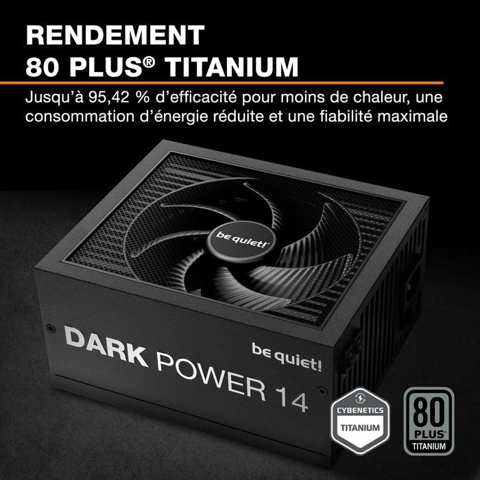 Be quiet! DARK POWER 14 - Alimentation PC - 1200 W - Cdiscount Informatique