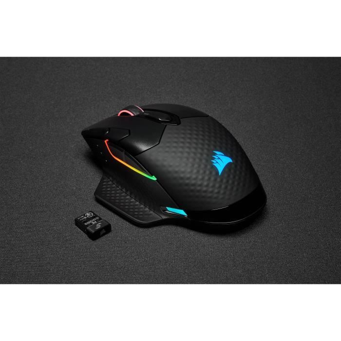 CORSAIR Souris gamer DARK CORE RGB PRO - 18 000 DPI - LED RGB - Optique ...