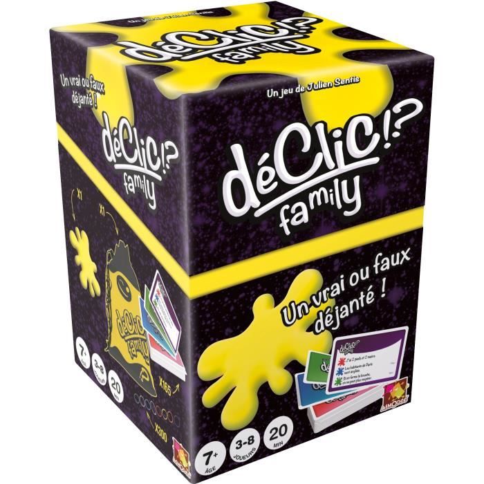 ASMODEE - Déclic !? Family - Jeu de société - Cdiscount Jeux - Jouets