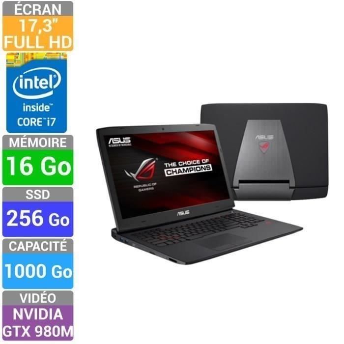 Asus ROG PC Portable Gamer G751JY-T7103H - Cdiscount Informatique