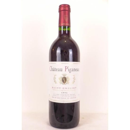 Saint-émilion château piganeau rouge 1994 - bordeaux - La cave Cdiscount