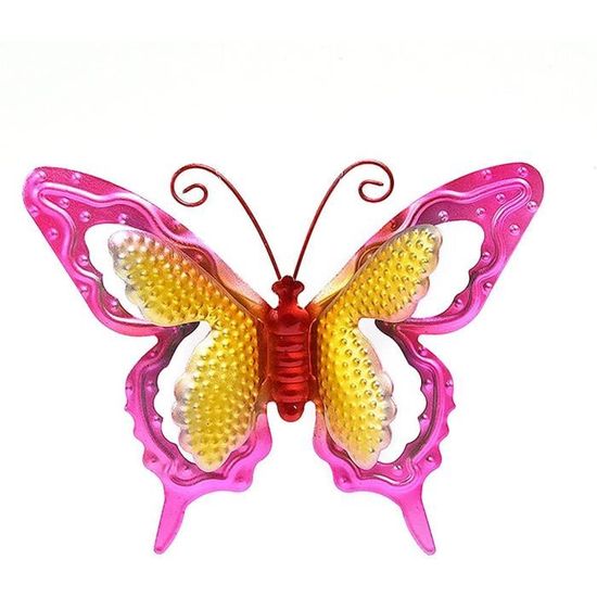 Décoration Murale Papillon En Métal, Statue Jardin Exterieur ...