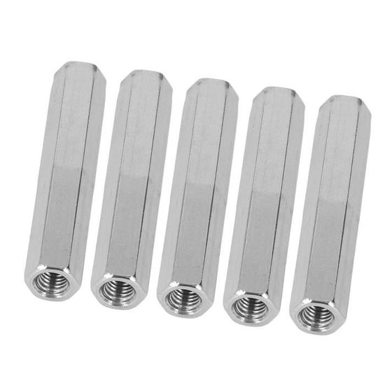 SUC-crou d'accouplement hexagonal Lot de 5 écrous Hexagonaux M8 X 1,25 Longueur 75 Mm, écrous ...