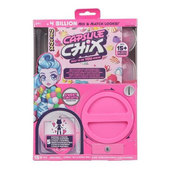 CAPSULE CHIX Poupée Collection Sweet Circuits - Cdiscount Jeux - Jouets