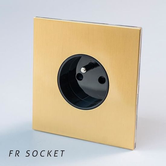 Interrupteur mural,FR SOCKET-220V-CN Standard--Applique Murale Vintage ...