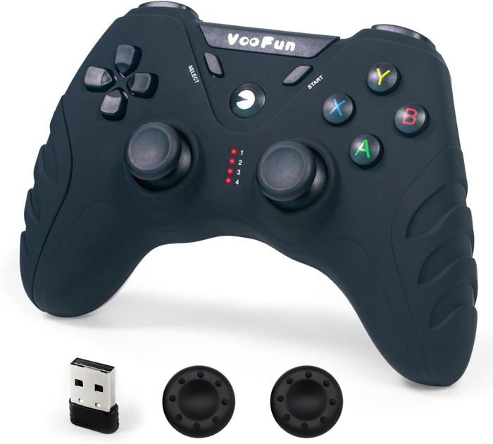 Gamepad avec Double Vibration, Gamer Manette pour PS3, PC Windows(7/8 ...
