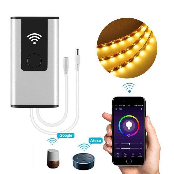 Smart Controller LED RGB wifi Controller pour iOS Android application ...
