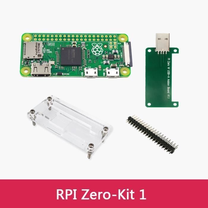 RPI Zero - Kit 1 - Carte originale Raspberry Pi ontari, version 1.3 ...