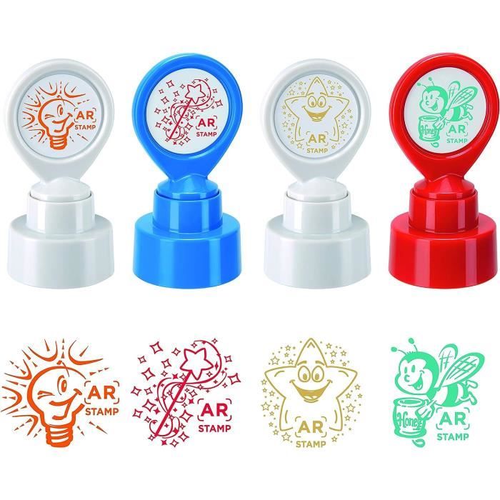 Motivational Stamp Tampon Enseignant"Design Mix" Avec Fonction Ar, 4 ...