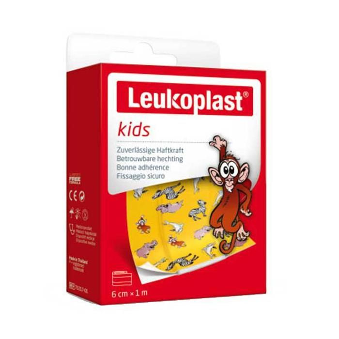 Leukoplast® kids Pansement adhésif premiers soins 6cm x 1m - Cdiscount ...