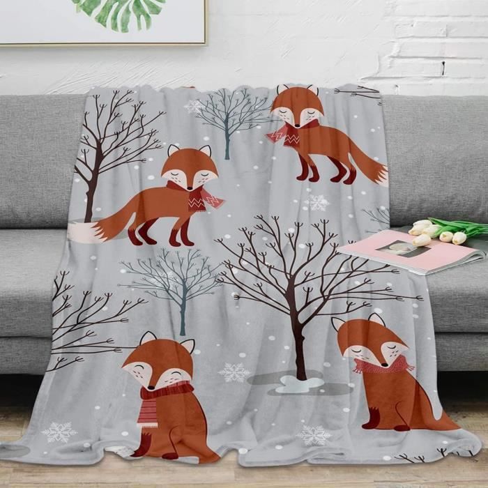 Plaid Canape Couverture Polaire 130X150 Cm,Plaid Canapé En Flanelle ...