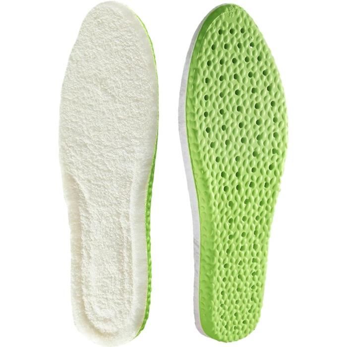 Semelles thermiques épaisses en fourrure avec extrait d'armoise ...