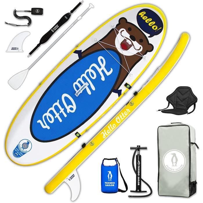 Stand Up Paddle Planche de Surf Sup Gonflable Complet Accessoires ...