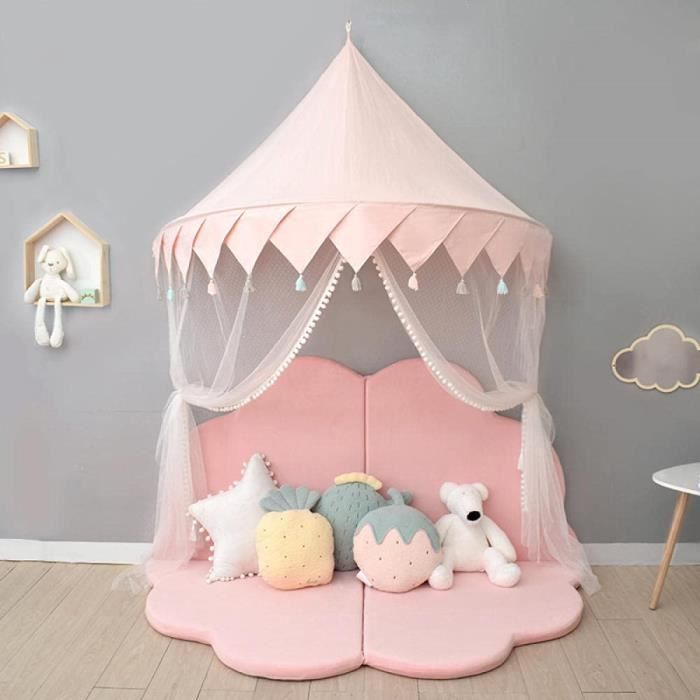 Rose Tipi pour Enfant avec LED Star Lights,Tipi pour Enfant Tente De ...