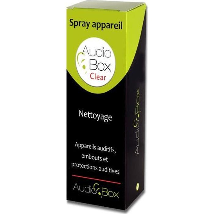 AUDIO BOX Spray Appareil Auditif 30ml - Cdiscount Santé - Mieux vivre