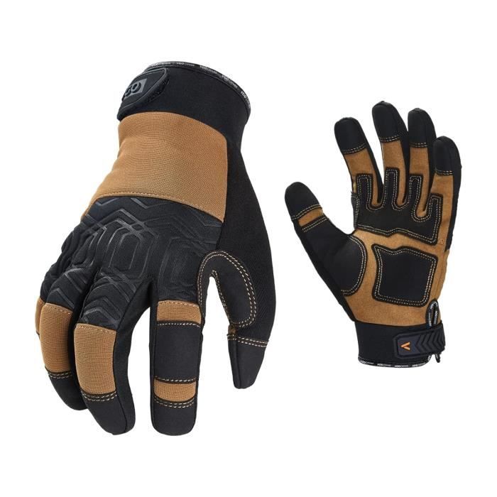Vgo \U2013 Paire De Gants De Travail De Sécurité, Gants De Construction ...