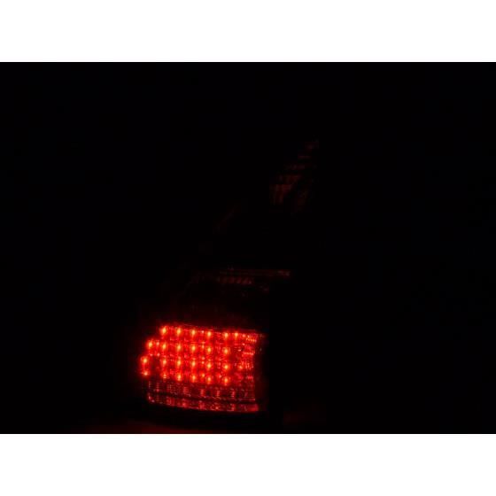 LED Feux arrières pour Citroën C4 3-Dr. (type L) année 04-, transparent/rouge - - année: 2004 ...