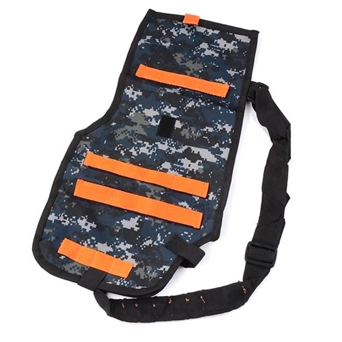 TIM- Sac à dos à sangle réglable pour sac de rangement pour balle Nerf ...