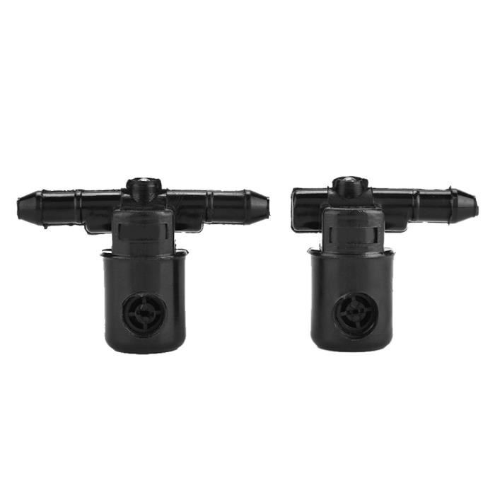 Pulvérisateur de pare-brise Buses de Lave-glace, 2 Buses de Lavage D ...