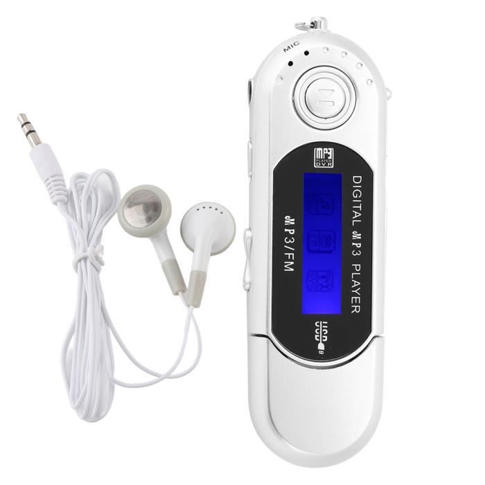 Lecteur de musique numérique USB MP3 GOTOTOP - Écran LCD - Radio FM ...