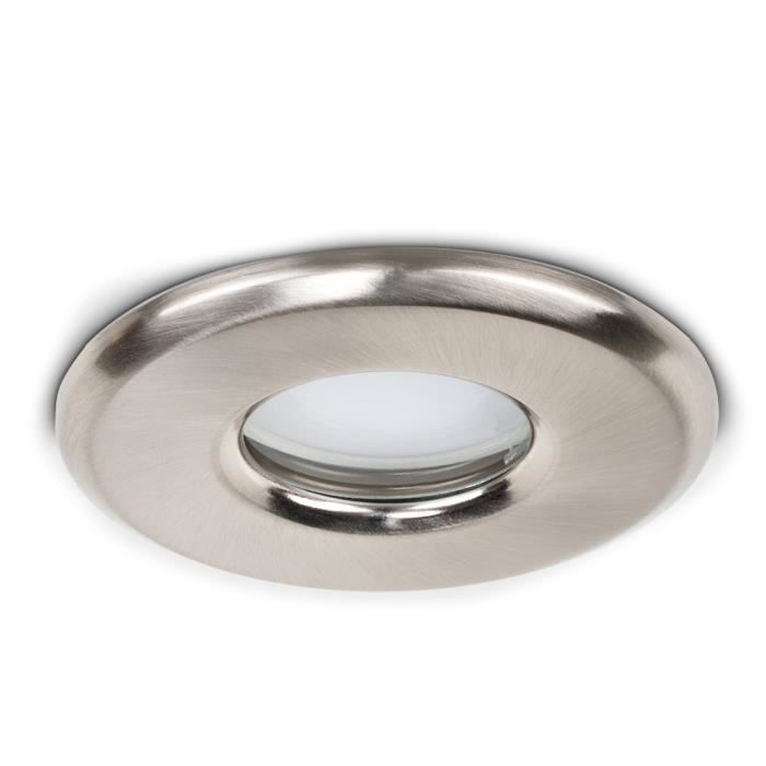 Spots Minisun Lot De Quatre Encastrables Ip65 Pour Salle De Bains