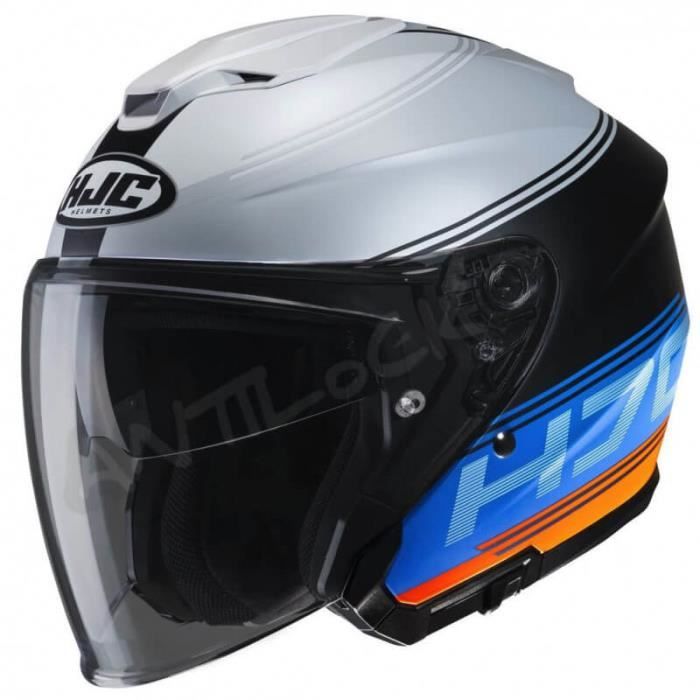 HJC JET i30 VICOM AVEC VISIÈRE SEMI-TEINTÉE - Cdiscount Auto