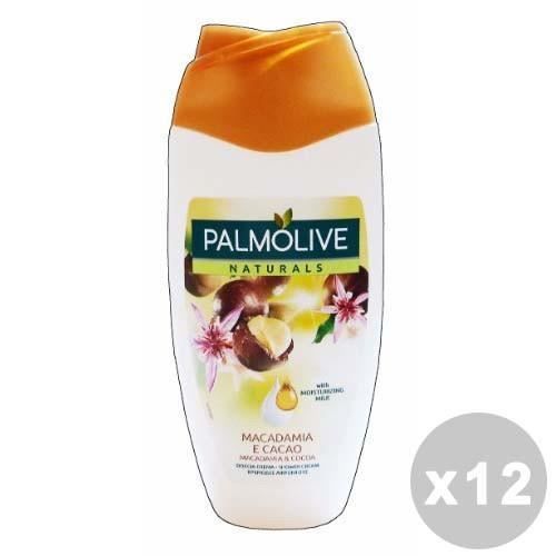 PALMOLIVE Set 12 PALMOLIVE Doccia naturals macadamia/cacao 250 ml ...