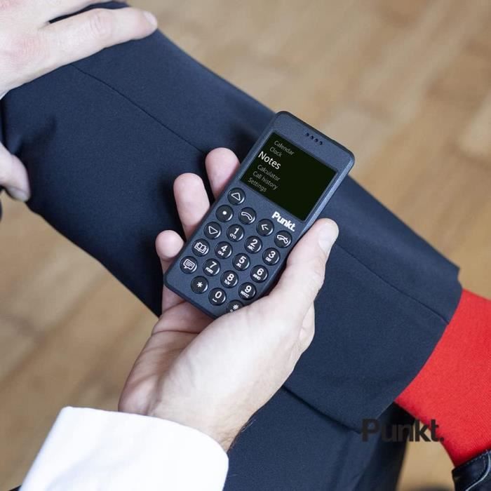 Téléphone Portable - PUNKT. - MP02 - 4G LTE - WiFi - Sécurité Digitale ...
