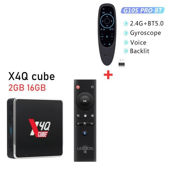 Boîtier TV X4 PRO X4 PLUS Android 11 Amlogic S905X4 RAM 4 go ROM 16 go 32 go 64 go 2.4G 5G WiFi ...