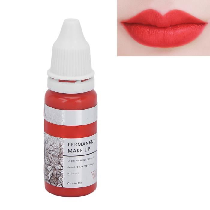 Encre de tatouage pour les lèvres - ZERODIS - Sunset Red - Pratique de ...