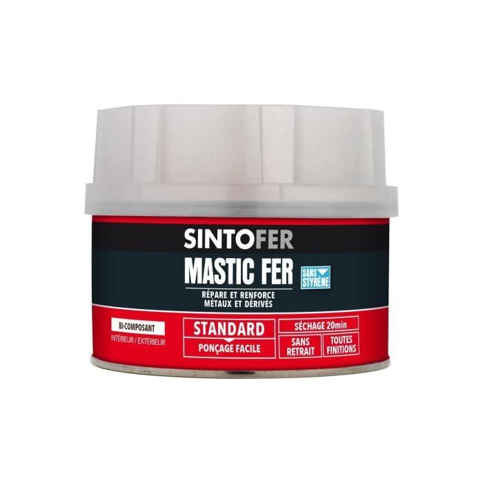 Mastic SINTOFER standard sans styrène boîte 330g - SINTO - 30100 ...