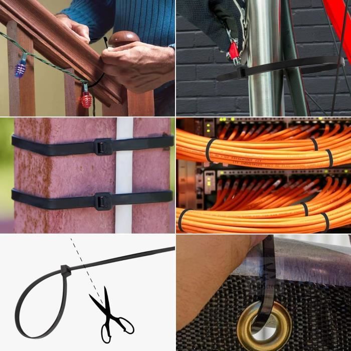 Attaches De Câble, Grands Heavy Duty Extra Longue 270Mm X 8,8 Mm ...