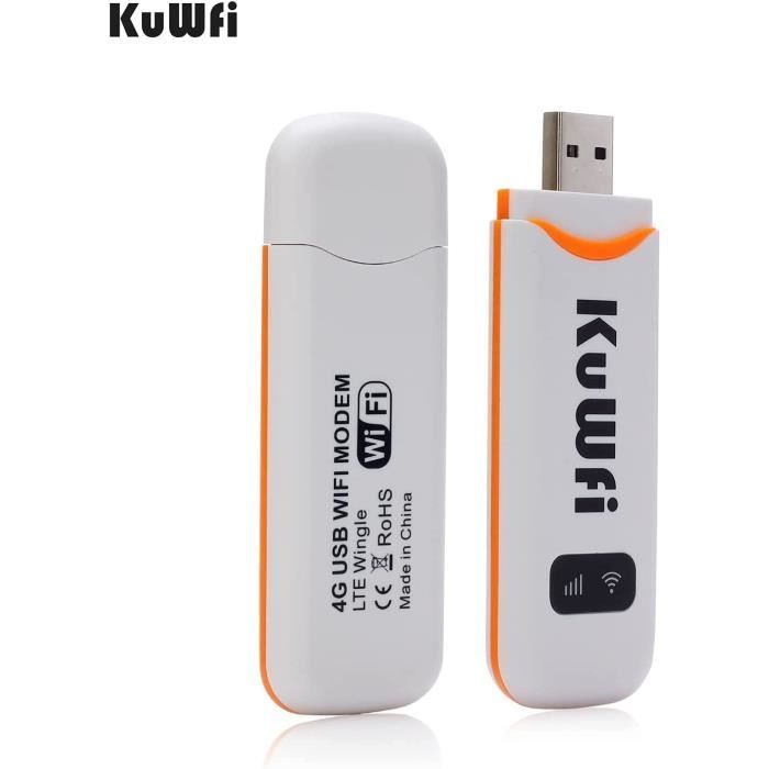 4G Dongle, 150 Mbps 4G LTE USB Dongle Unlocked Pocket Mobile Network ...