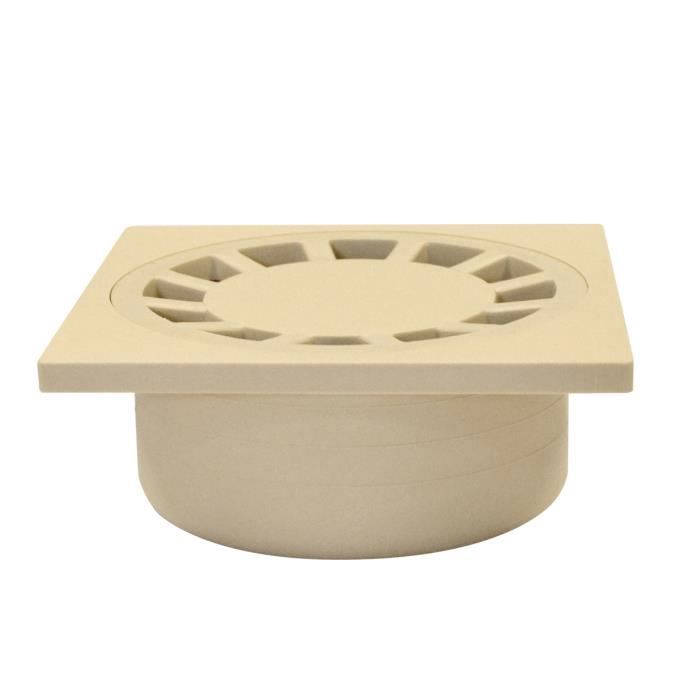 Siphon de sol JARDIBRIC - 150 x 150 mm - Résistant aux chocs, à l'eau ...
