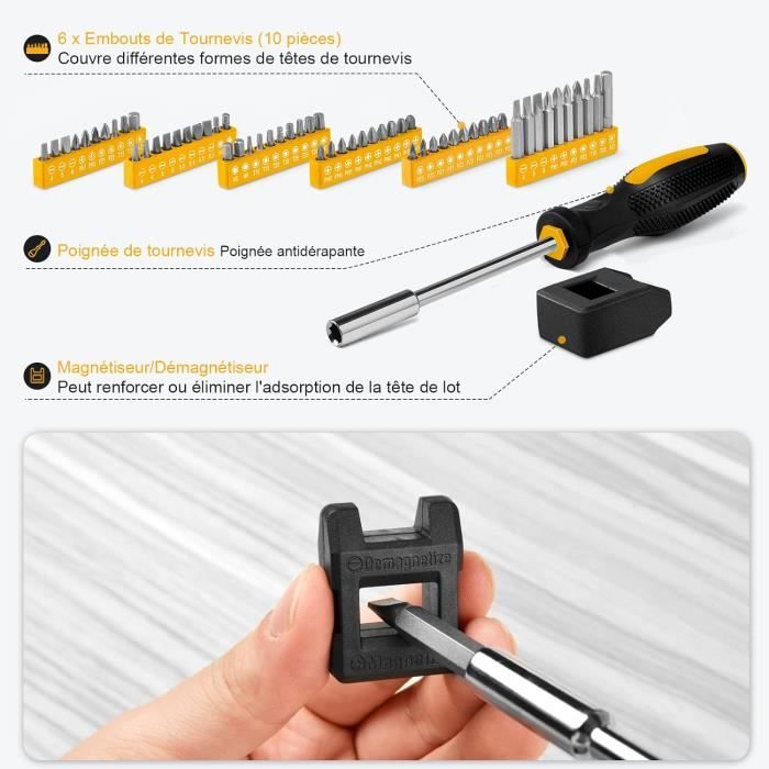 Boite A Outils Complete 300 Pièces - Caisse A Outil Complete Malette ...