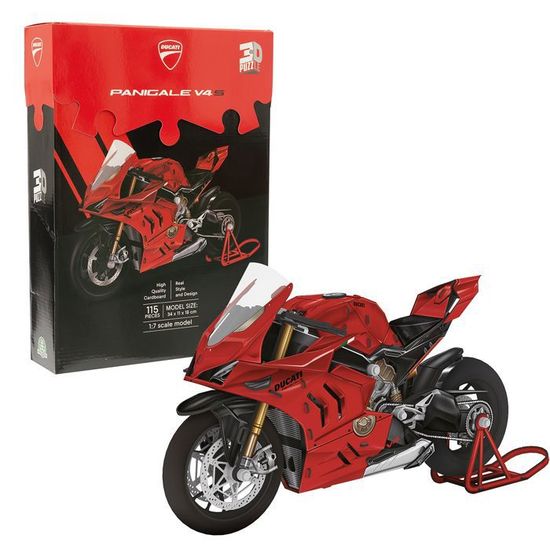 Puzzle 3D - DUCATI - Panigale V4 - 120 pièces - Pour enfants dès 3 ans ...