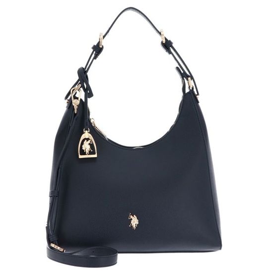 U.S. Pol o ASSN. Sac à épaule bleu foncé pour femme - Jones Hobo Bag ...